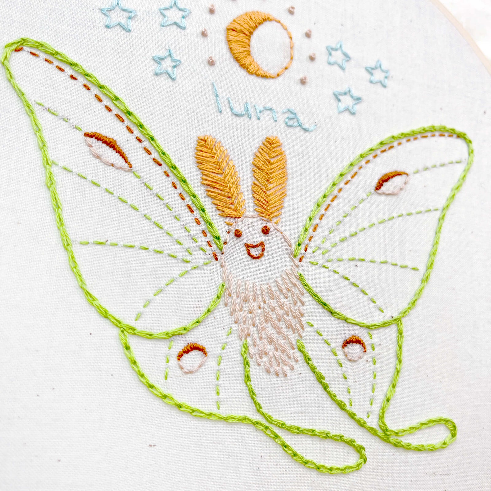 Luna Moth - PDF pattern
