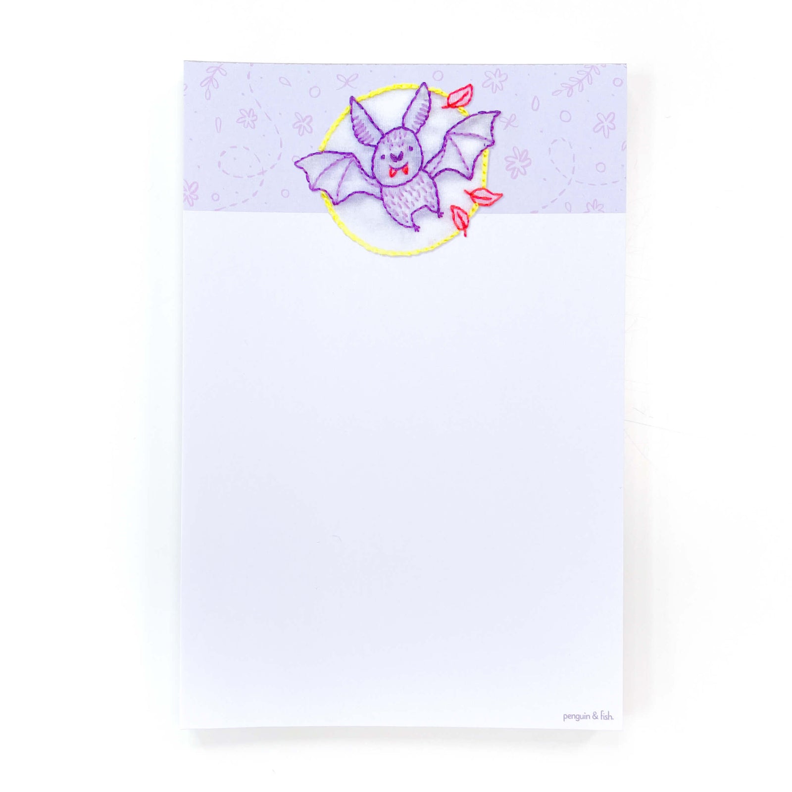 Batty Bat notepad