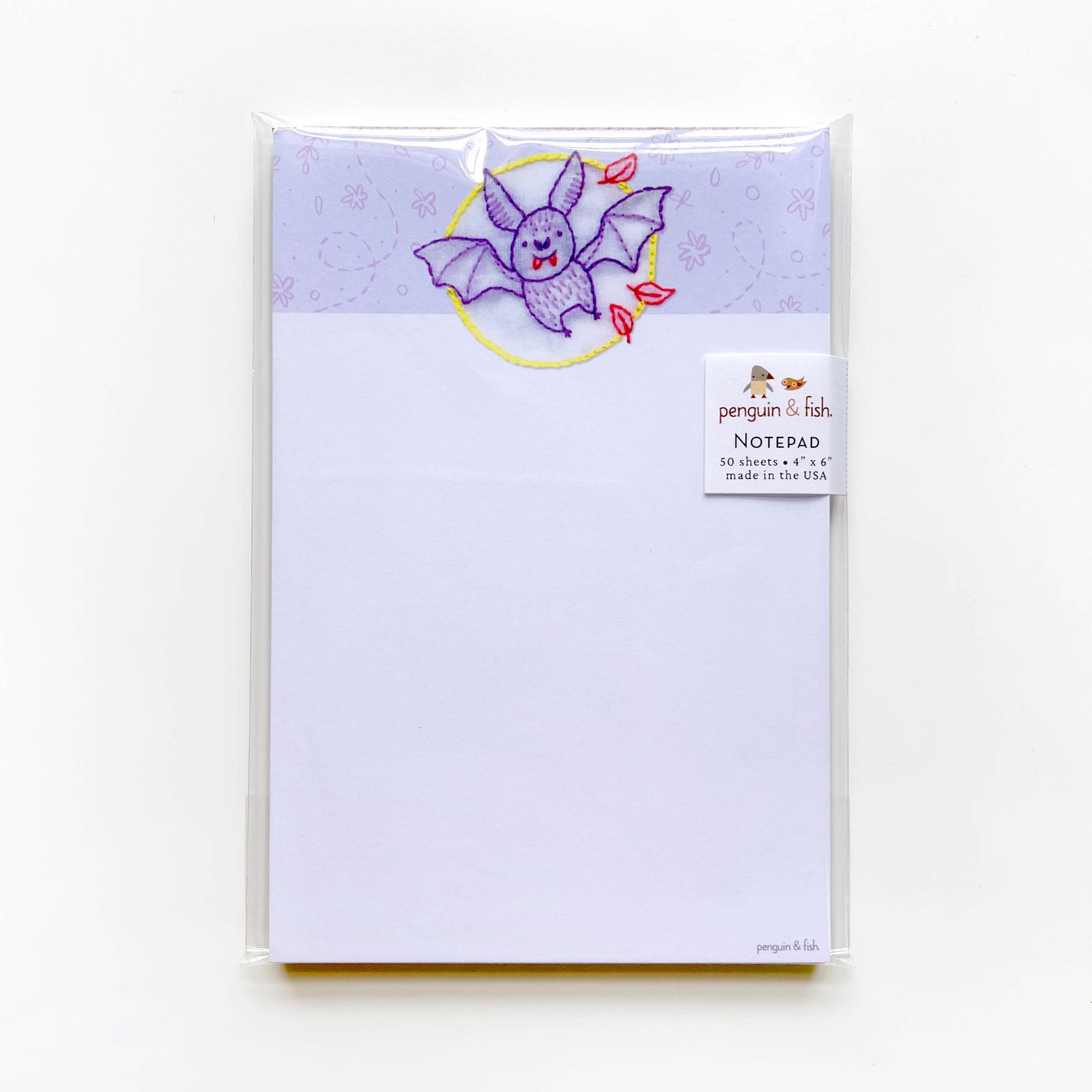 Batty Bat notepad