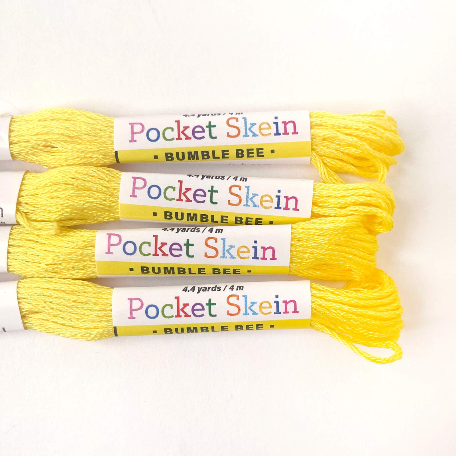Single color embroidery floss packs - 4 skeins